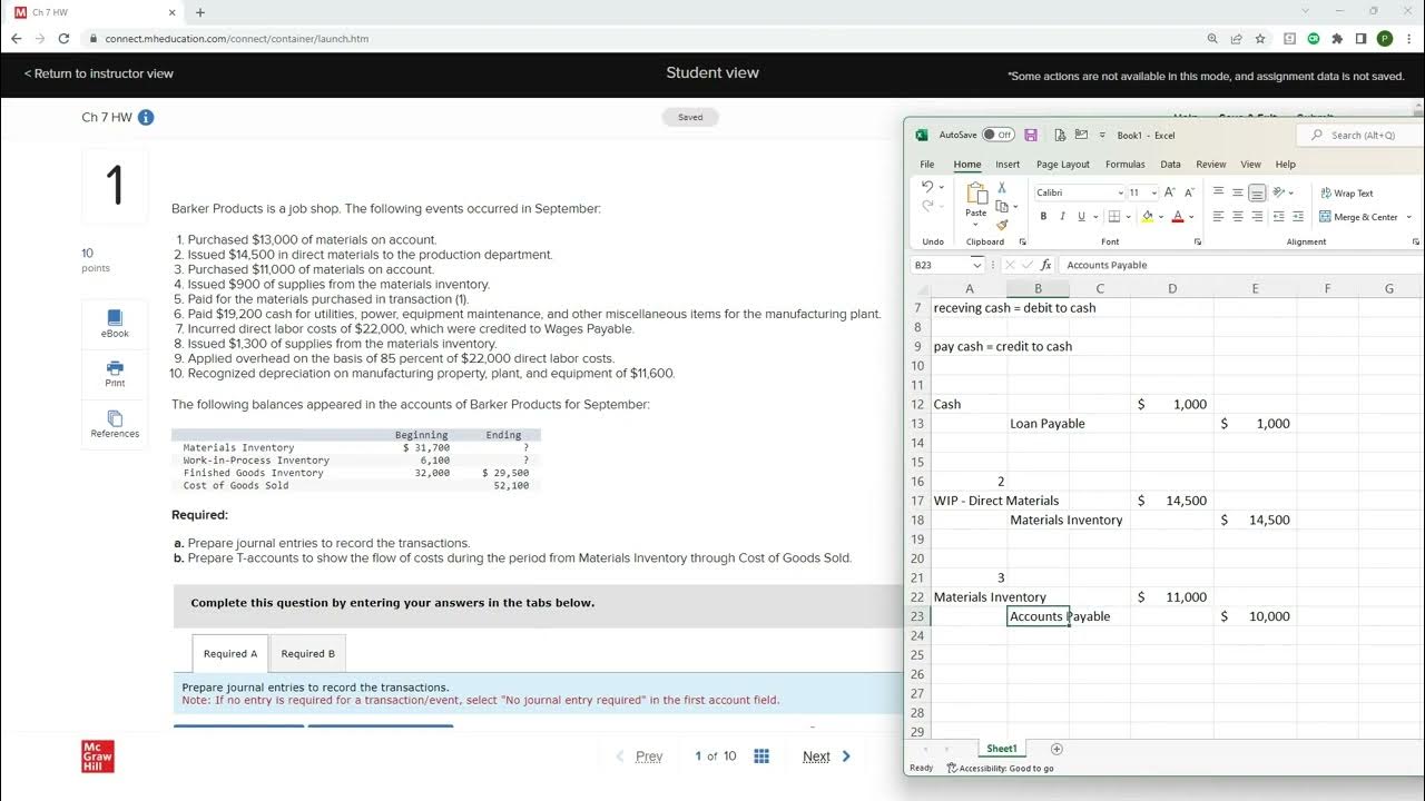 7th Ed - Ch 7 HW Solutions - YouTube