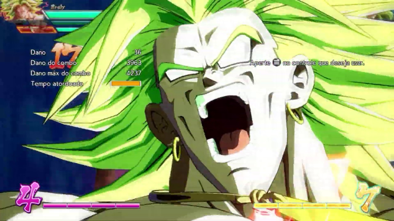 broly easy 7 bar combo - YouTube
