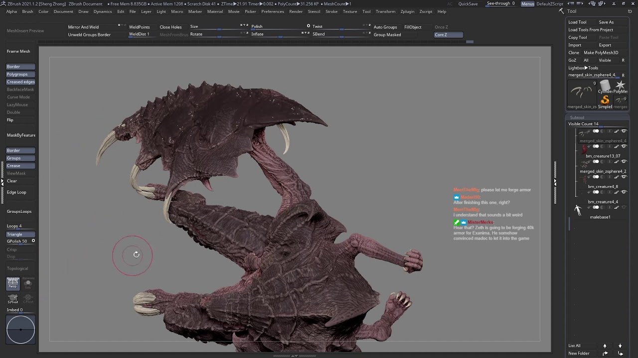 Exanima Armour Sculpt #1 - YouTube