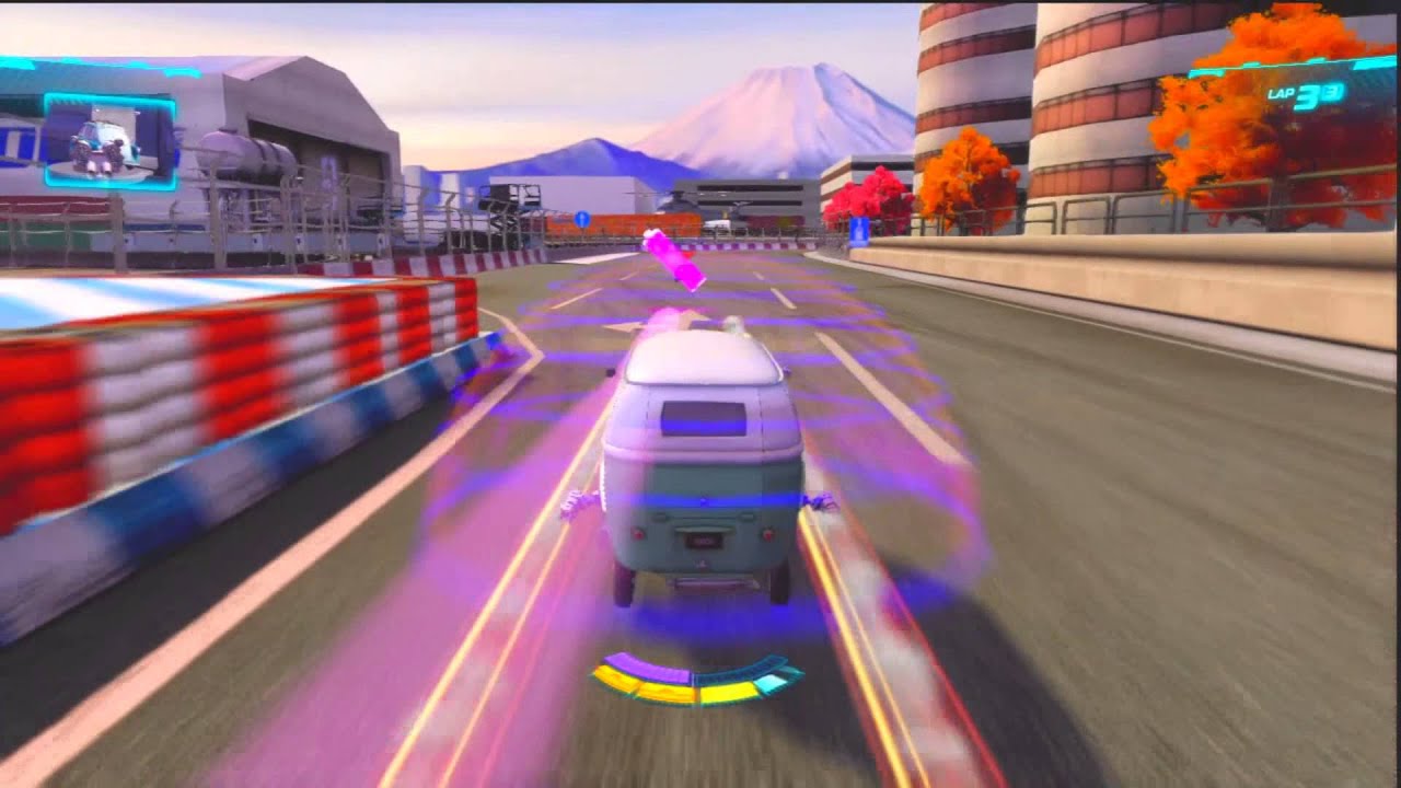 Cars 2 game play - Fillmore training level 2 part 2/4 - YouTube