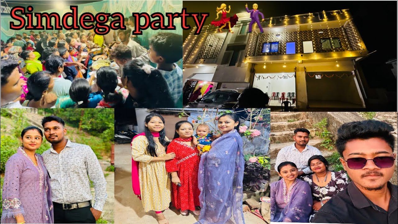 Simdega party💃🕺||full enjoyment moments 🥰 - YouTube