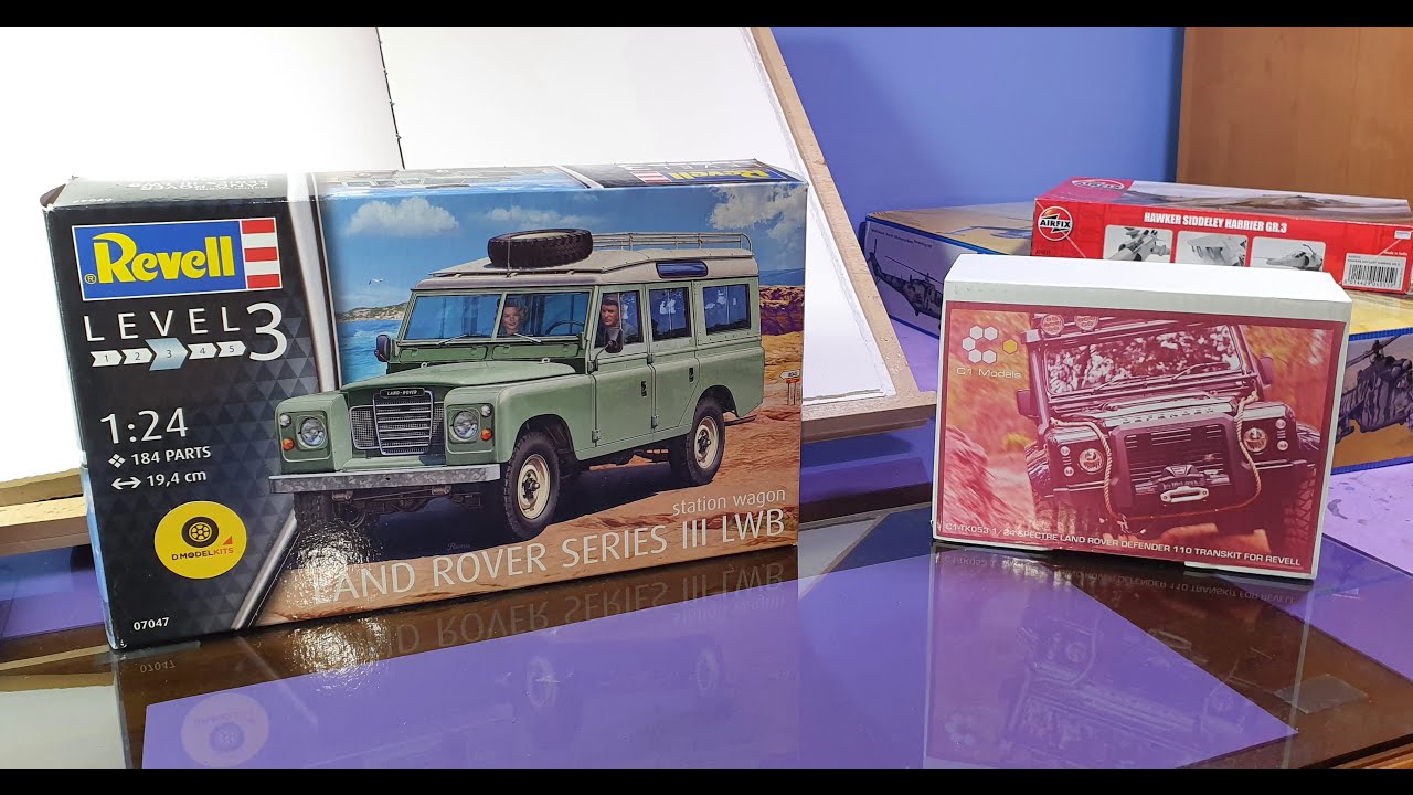 C1 Models 1/24 Land Rover Spectre - YouTube