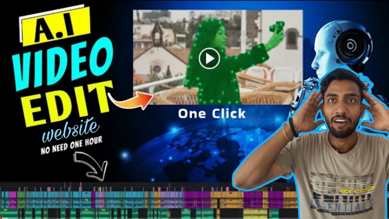 AI Video Editing Tool Just One Click || Create BETTER YouTube Videos ...