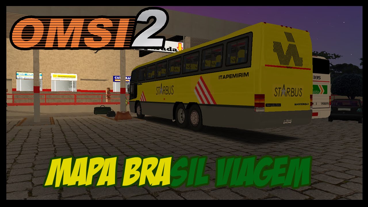 OMSI 2 - Iniciando No Mapa Brasil Viagem - YouTube