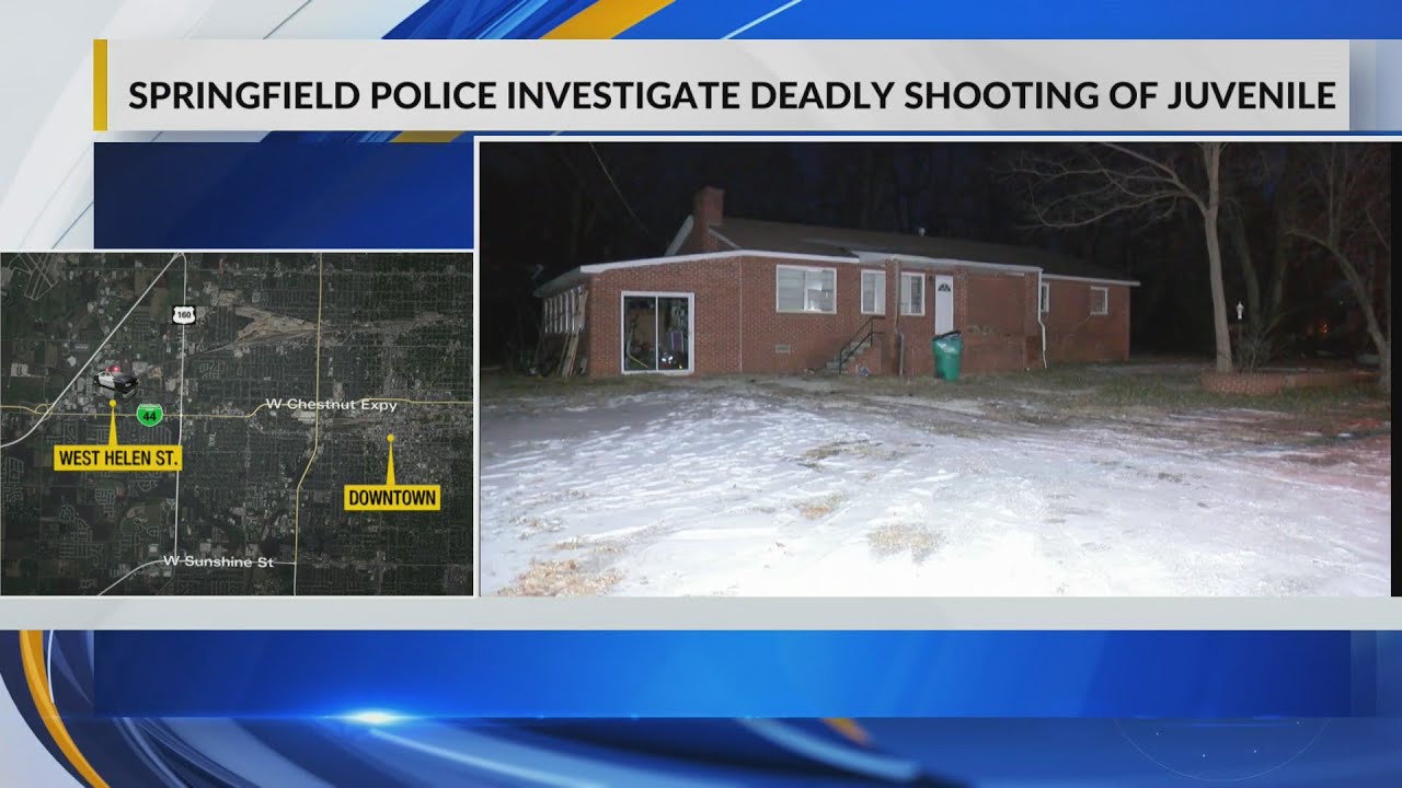 Shooting kills a Springfield teen - YouTube