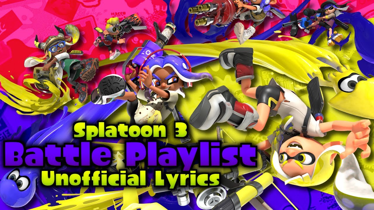 Splatoon 3 - Battle Playlist (English Lyrics) - YouTube