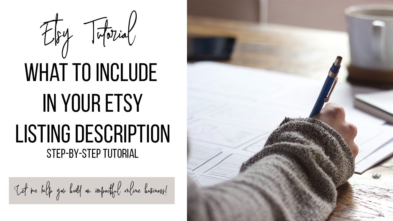 What To Include In Your Etsy Listing Description Etsy Tutorial YouTube What To Include In Your Etsy Listing Description Etsy Tutorial YouTube