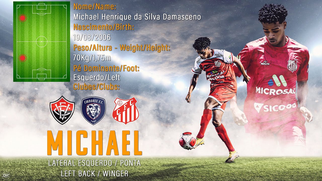 Michael Henrique - Lateral Esquerdo/Ponta - DVD 2025 - YouTube