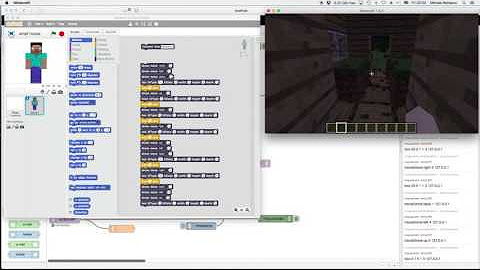 ScriptCraft with Scratch - JavaScript Plugins for Minecraft - YouTube