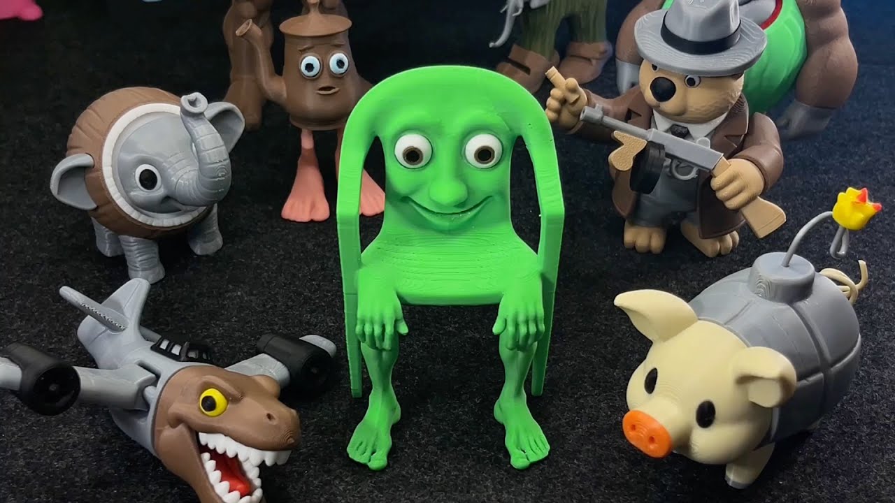 I 3D Printed Karkerkar Kurkur – Italian Brainrot Meme - YouTube