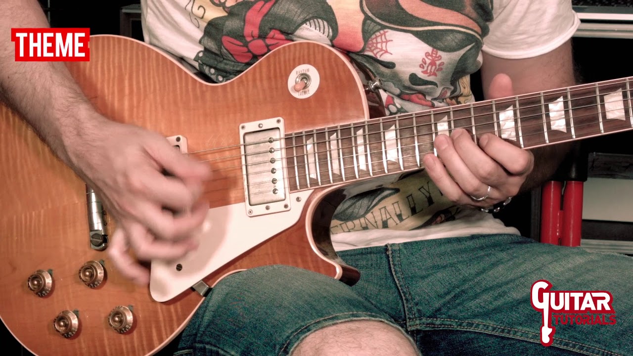 Ghost (Slash) - Rhythm - Guitar Tutorial with Matt Bidoglia - YouTube