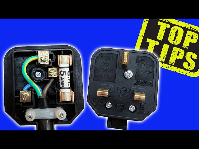 How To Wire Terminate A Uk 13a 3 Pin Plug 4 Steps