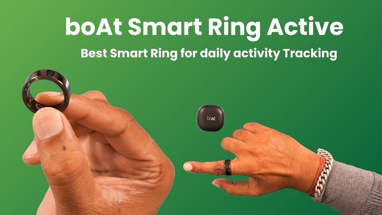 boAt Smart Ring Active unboxing & Review🔥 | Best Smart Ring for daily activity Tracking - YouTube
