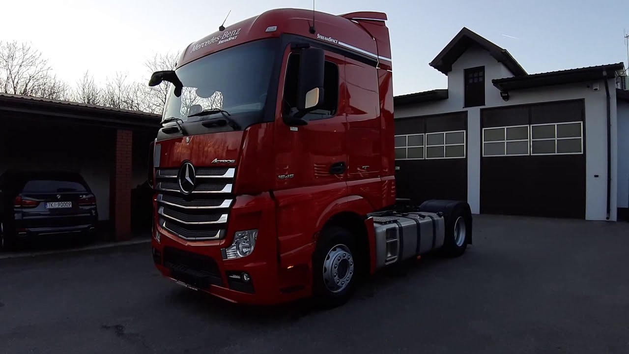 MERC ACTROS 1845 STREAMSPACE - YouTube