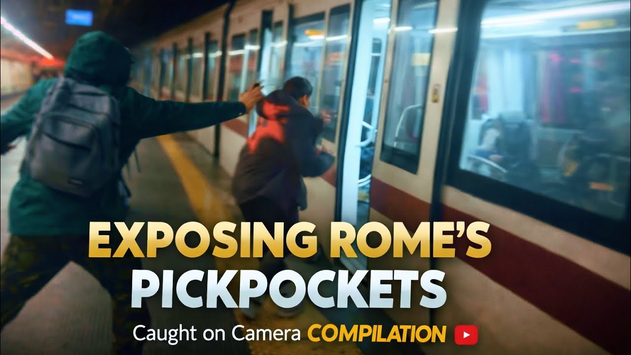 Exposing Rome's Pickpockets. Caught on Camera Compilation - YouTube