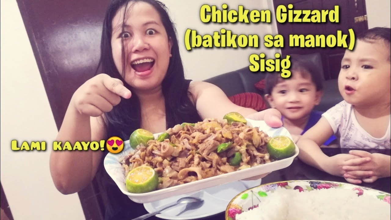 Chicken Gizzard Sisig//Batikon sa Manok Sisig//TipidTips recipe ...