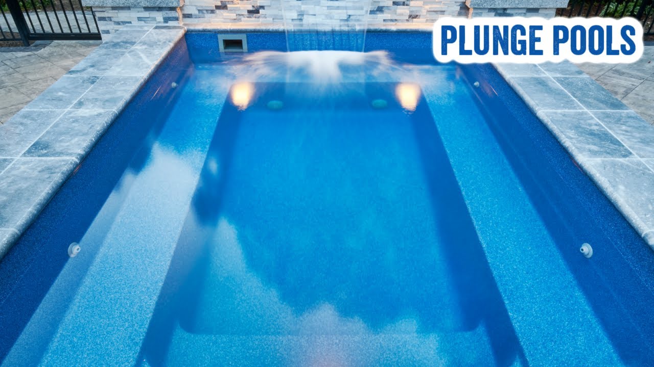 Beautiful Fiberglass Plunge Pools🍹🌞 - YouTube