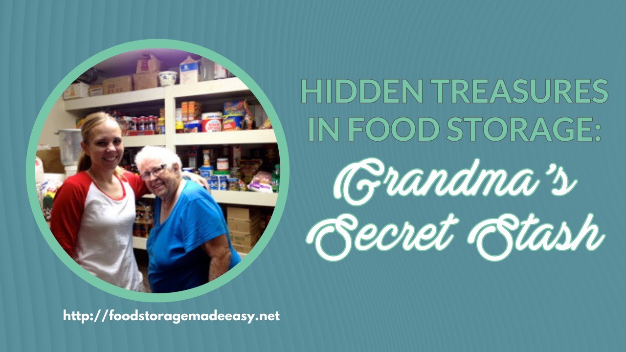 Hidden Treasures in Food Storage: Grandma's Secret Stash - YouTube