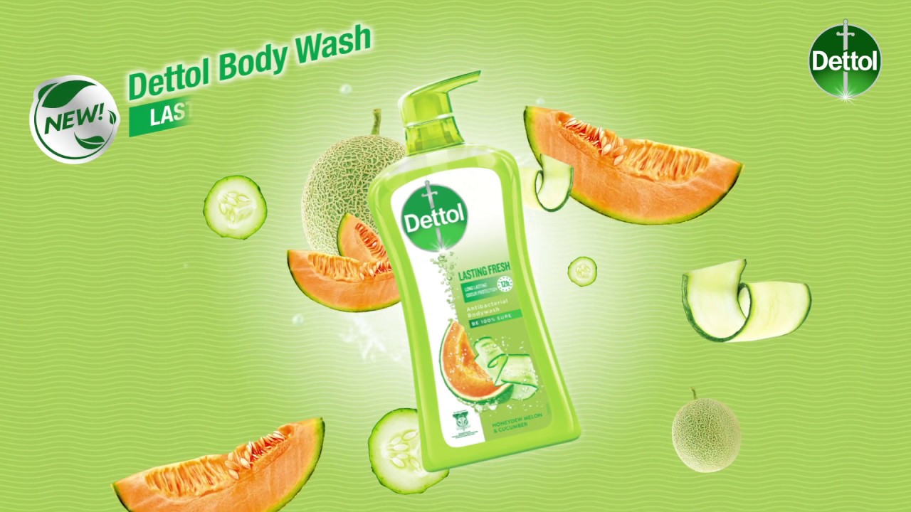 New! Dettol Body Wash Lasting Fresh with naturally derived formula ...