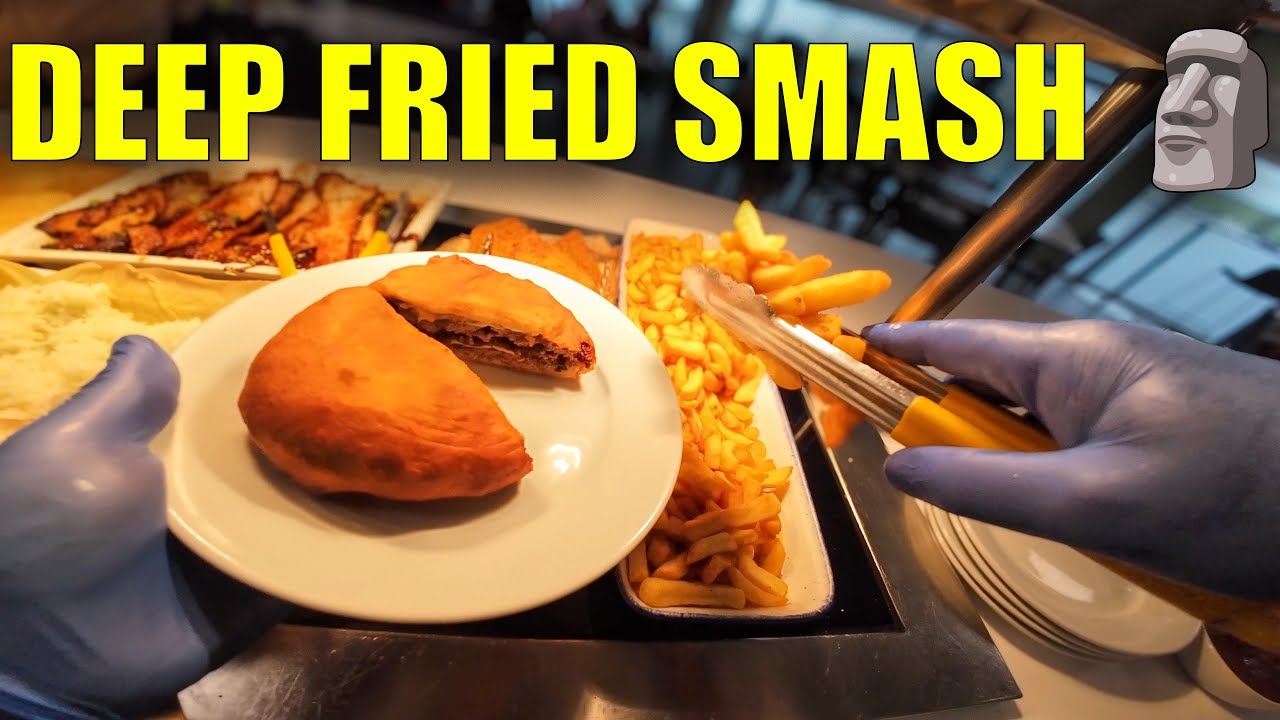 Customer Reaction: 🤯 | Naughty Deep Fried Smash Burger 👌😊👍 - YouTube