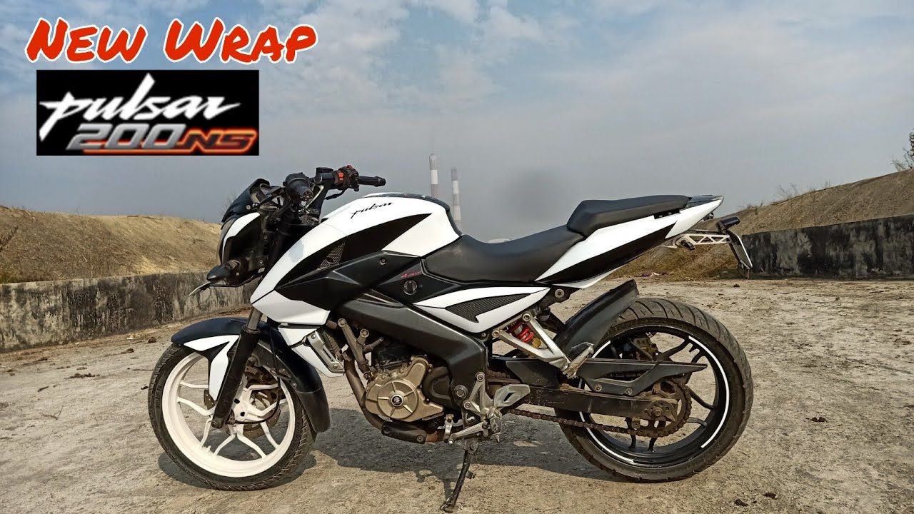 My NS 200 Got New Wrap♥️🥰👌.. - YouTube