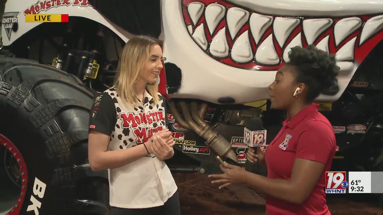 Female Driver Discusses Her Rookie Season with Monster Jam | March 17 ...