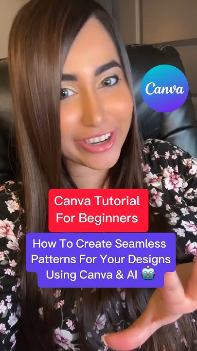 How To Create Seamless Patterns For Your Designs Using Canva & AI 🤖 #shorts - YouTube