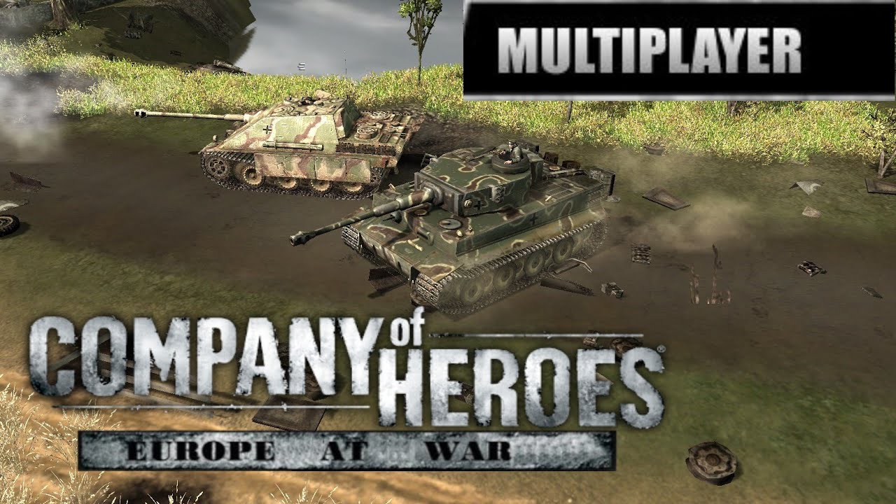 Company of Heroes Co-Op (Crossing) 2vs4 Expert CPU [Europe At War mod ...