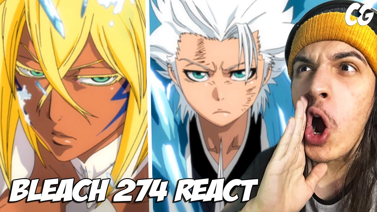 TOSHIRO VS HALLIBEL! - React Bleach EP 274 - YouTube