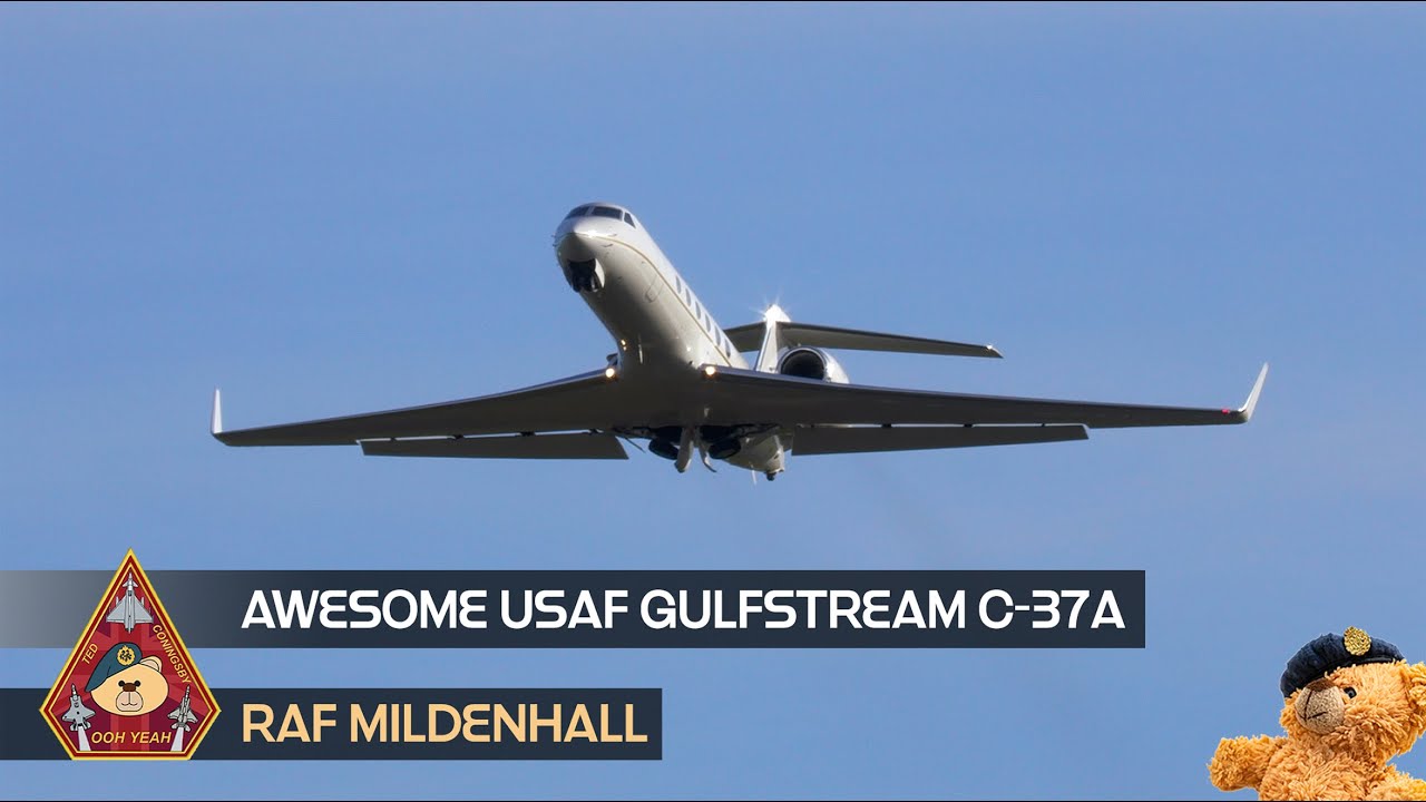 AWESOME US AIR FORCE GULFSTREAM AEROSPACE CORPORATION C-37A 86TH ...