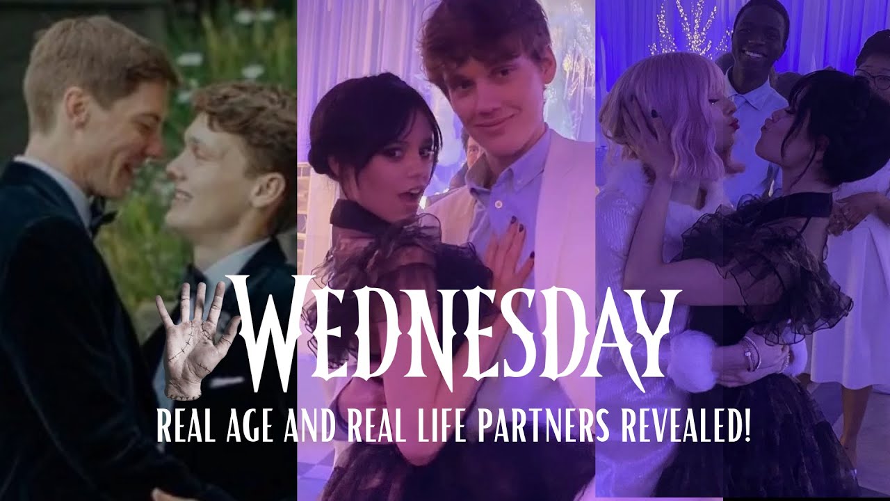 WEDNESDAY cast - Real Life Partners. #jennaortega - YouTube