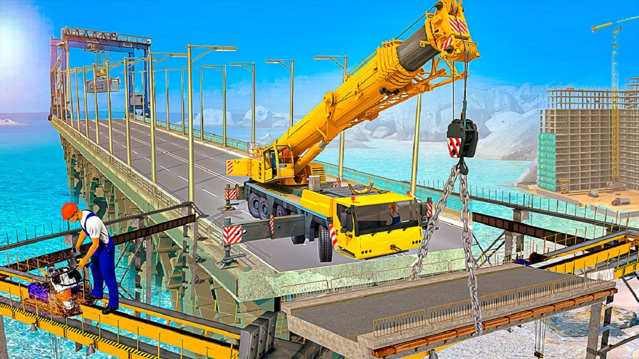 We Got Bridge Construction Simulator Project Amazing Gameplay 😲 ...