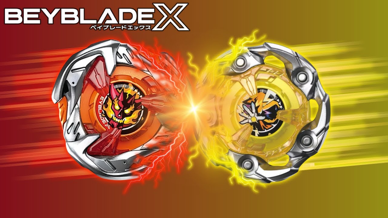 Unique Xtreme! Hells Hammer 3-70H VS Wizard Rod 5-70Db | Beyblade X ...