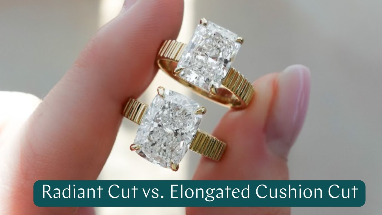 Elongated Cushion vs. Radiant: The Ultimate Modern Shape Showdown - YouTube