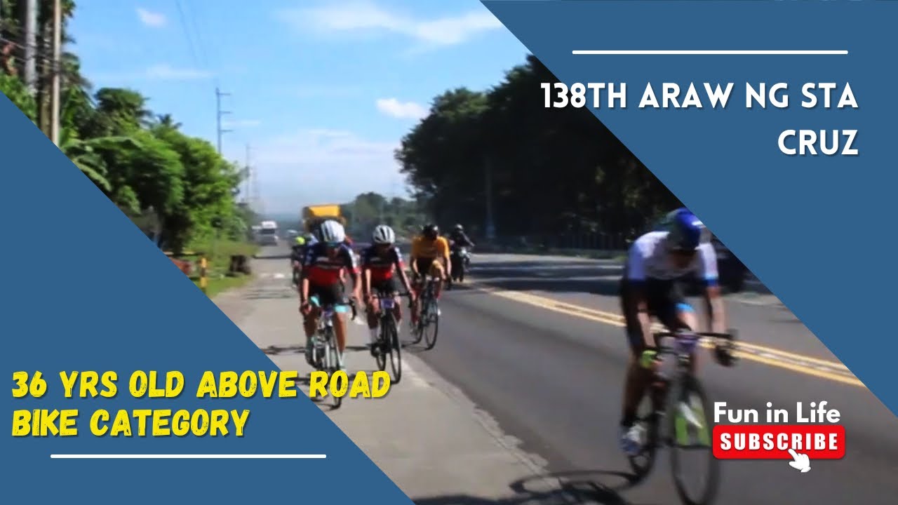 One Sta. Cruz Bike Challenge I 36 yrs old above Road Bike Category ...