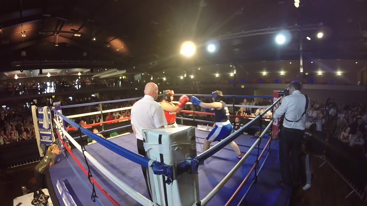 Ultra White Collar Boxing | Durham | Kayleigh Lawson VS Devon Elgie ...