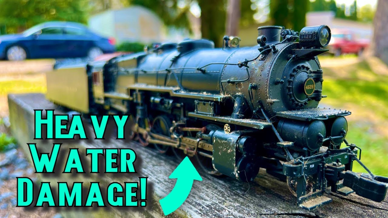 Will this PRR decapod run again?! Steam Engine Restoration - Flood ...