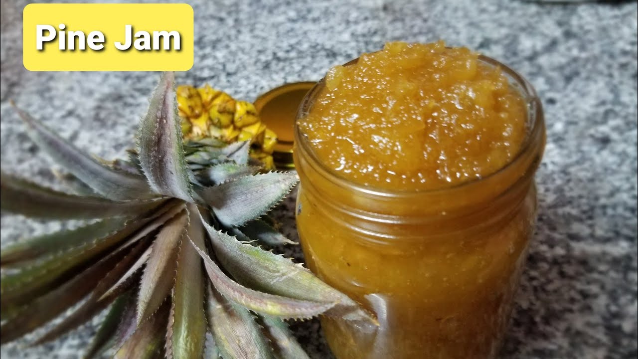Pine jam for Guyanese Pine Tart - YouTube