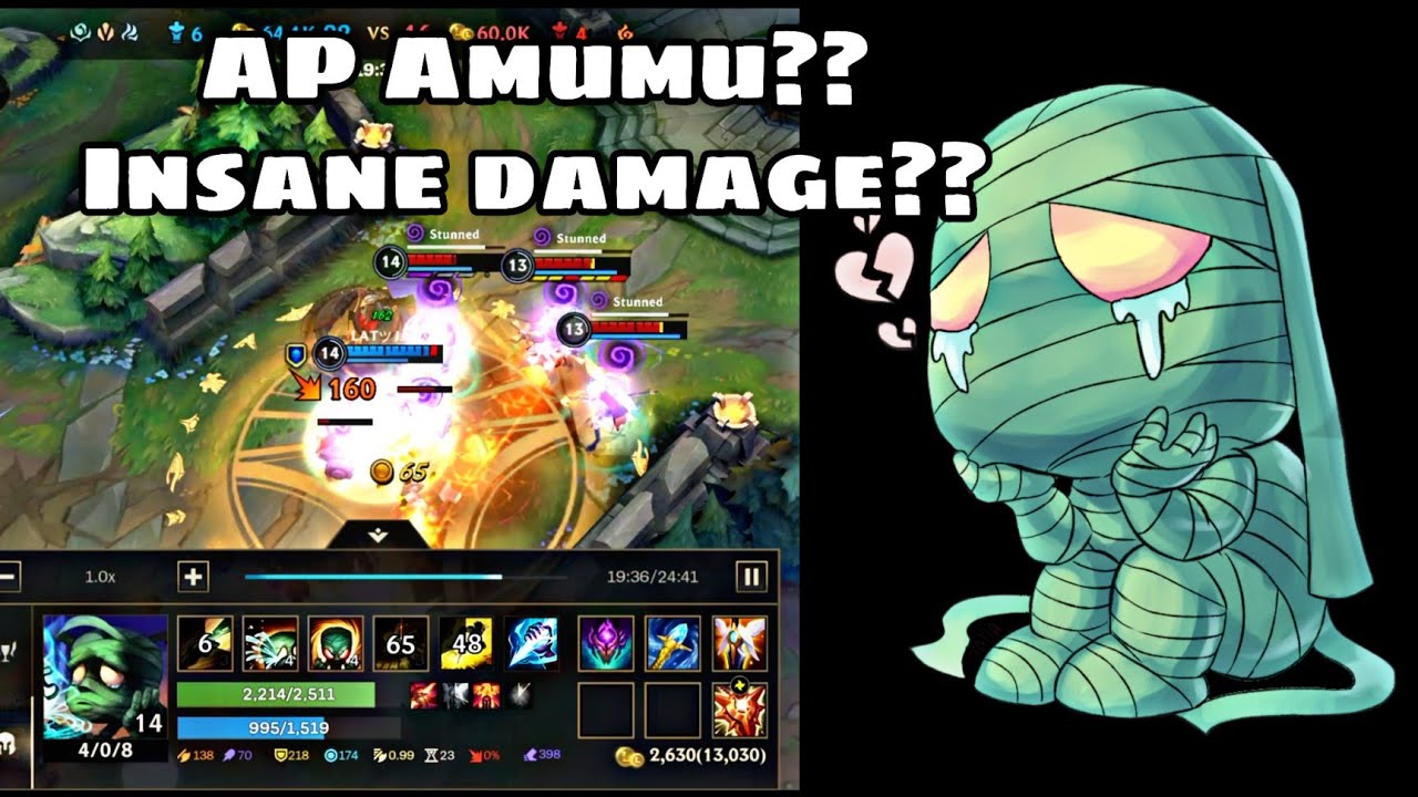 Trying out AP Amumu || Wild rift Amumu Gameplay - YouTube