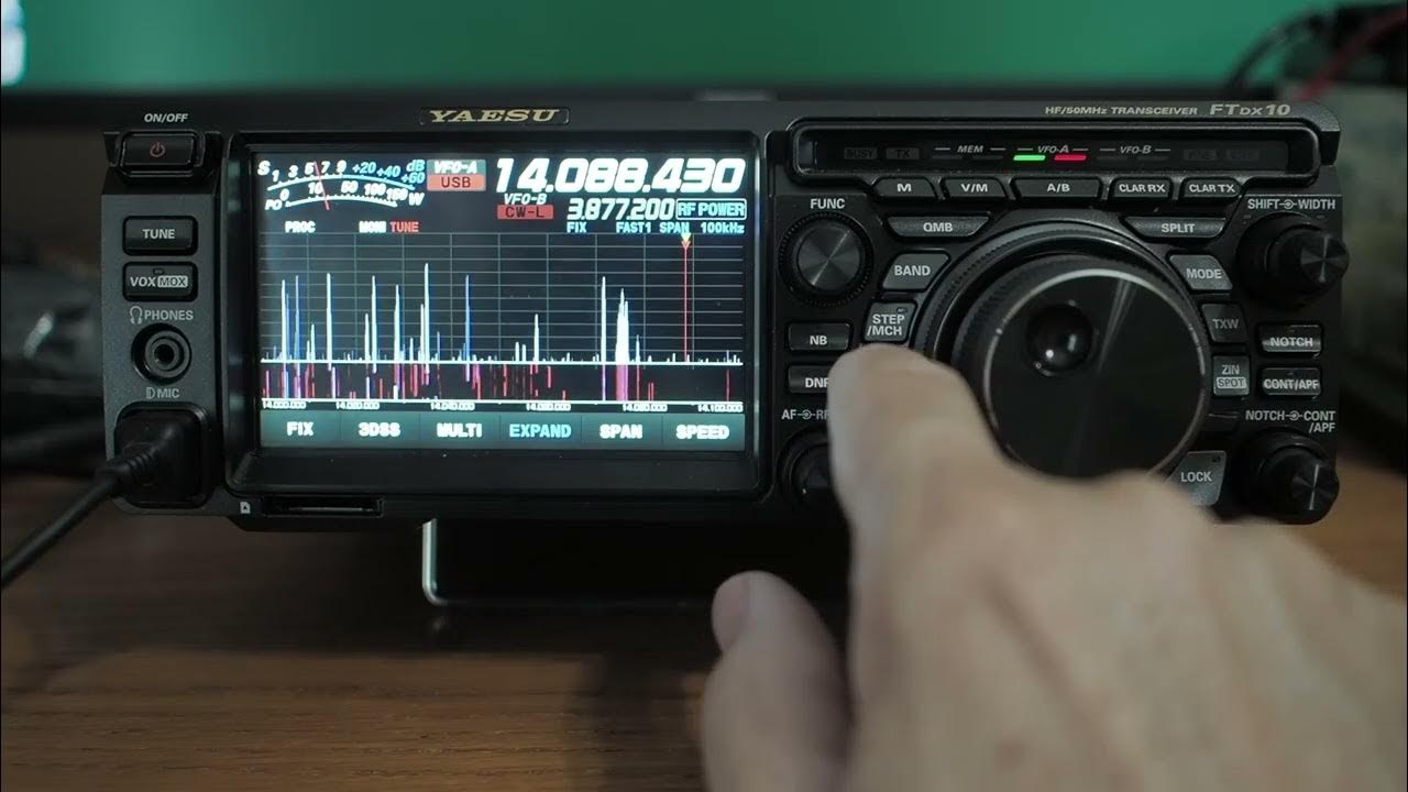 Yaesu FTdx10 Introduction - YouTube