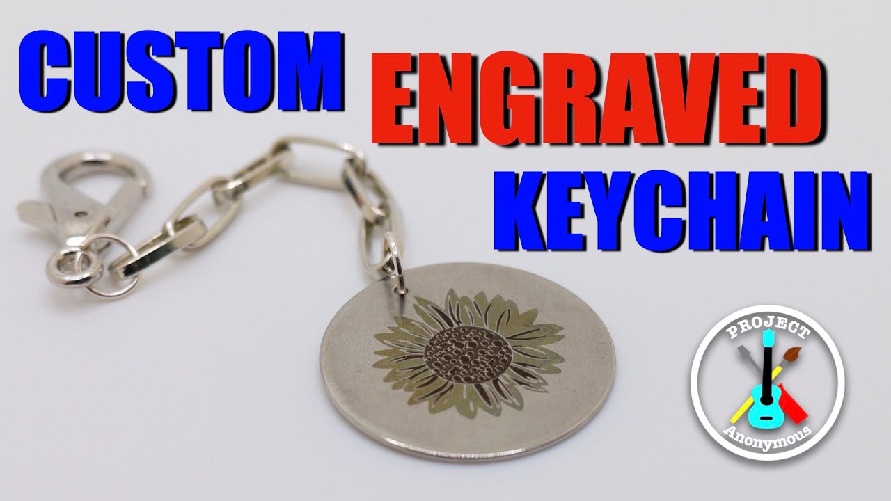 Etching in Color on a KEYCHAIN with a Fiber Laser - EASY Project Idea ...
