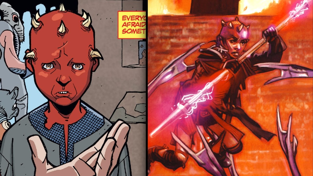 Darth Maul's Childhood and Teenage Years - YouTube