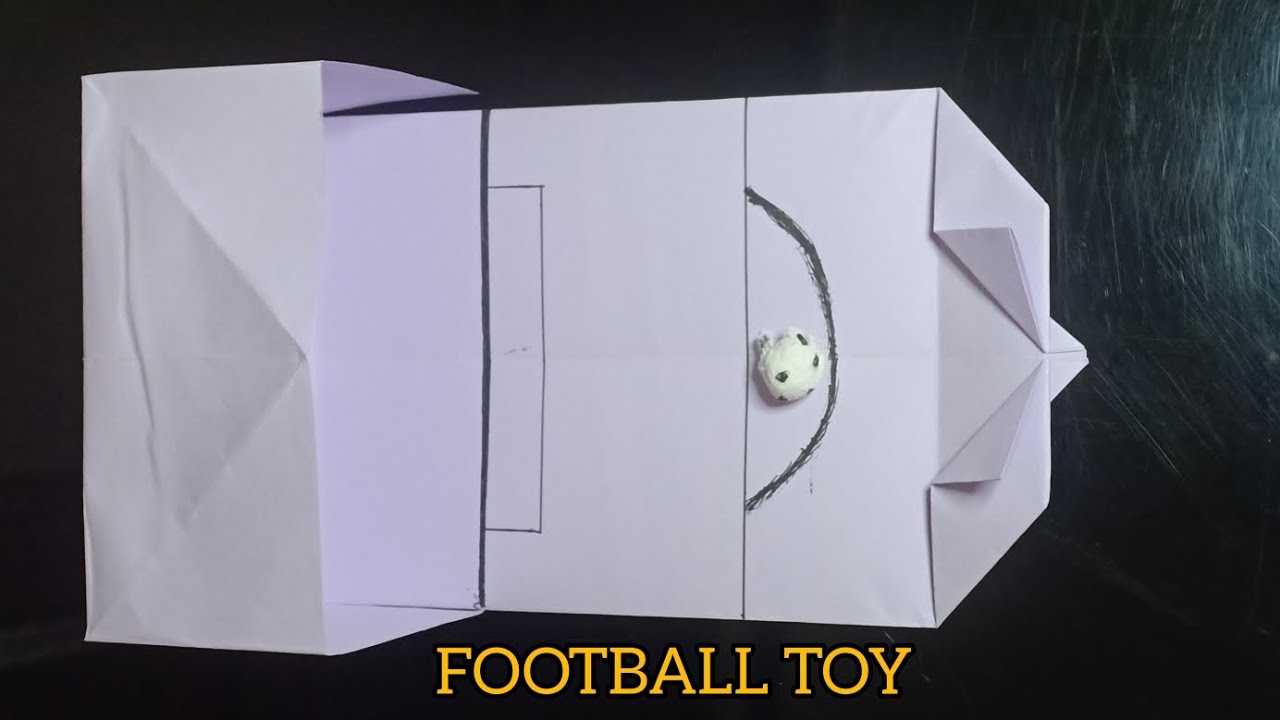 FOOTBALL TOY Easy Origami Tutorial | How to make FOOTBALL TOY Paper ...