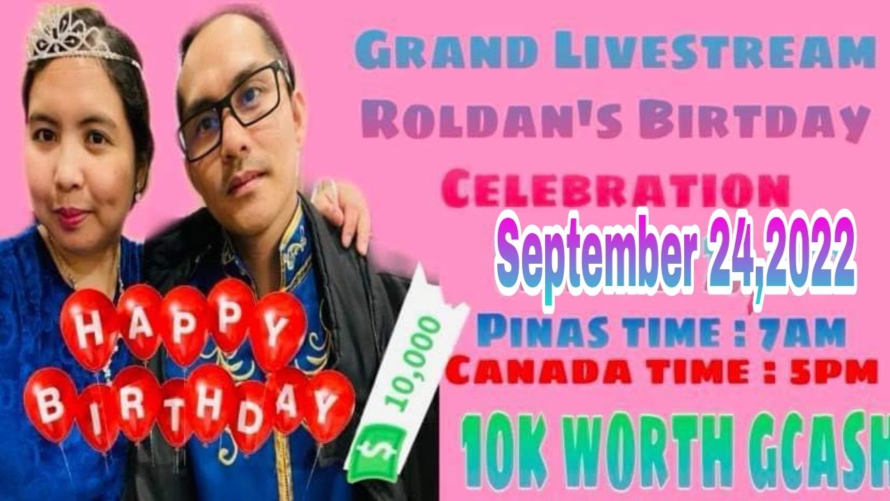 Promoting Ate @Venus Amoguis BDAYGLS for kuya Rollyman(Roldan) - YouTube