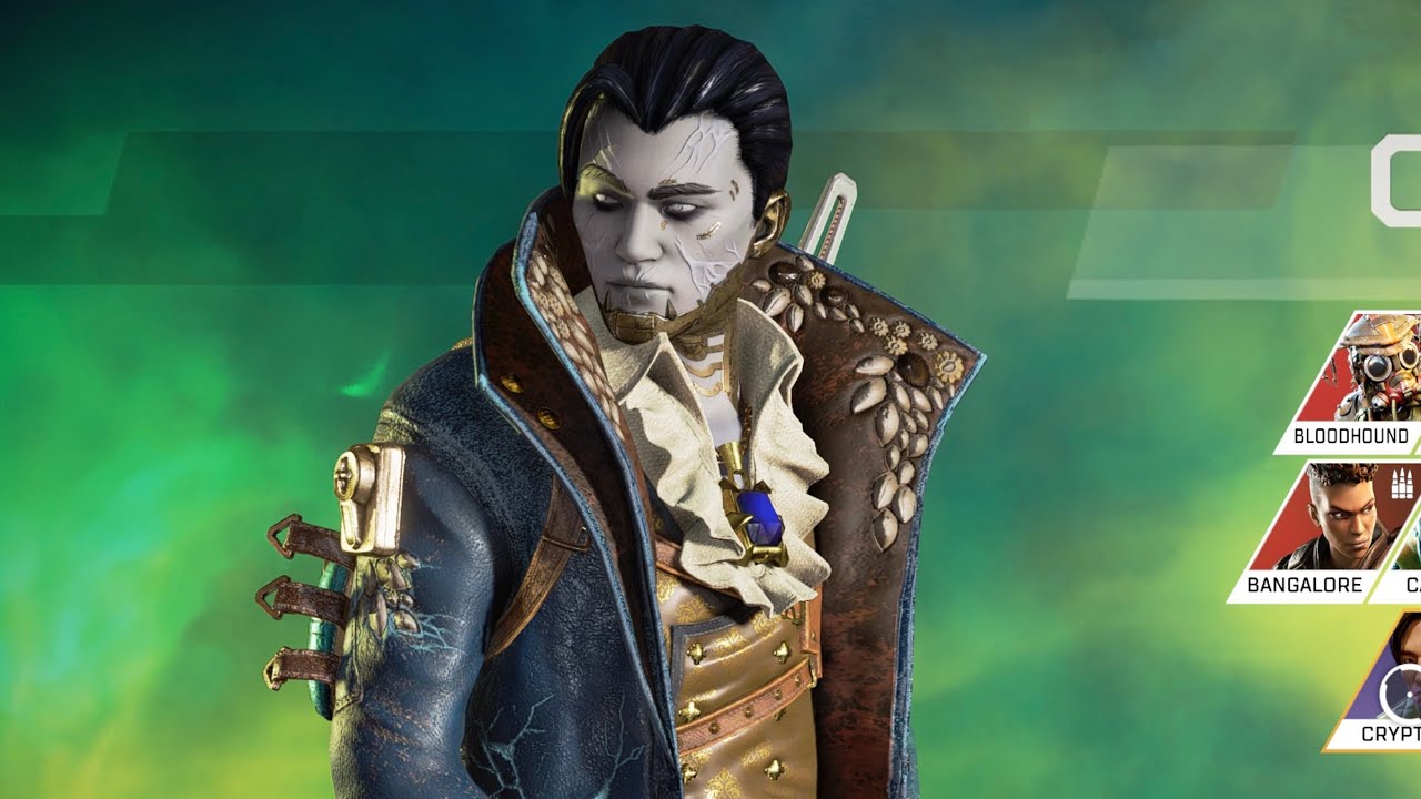 New Apex Legends Fight Or Fright 🎃Halloween🎃 Crypto Midnight Cipher Skin In First & Third Person ...