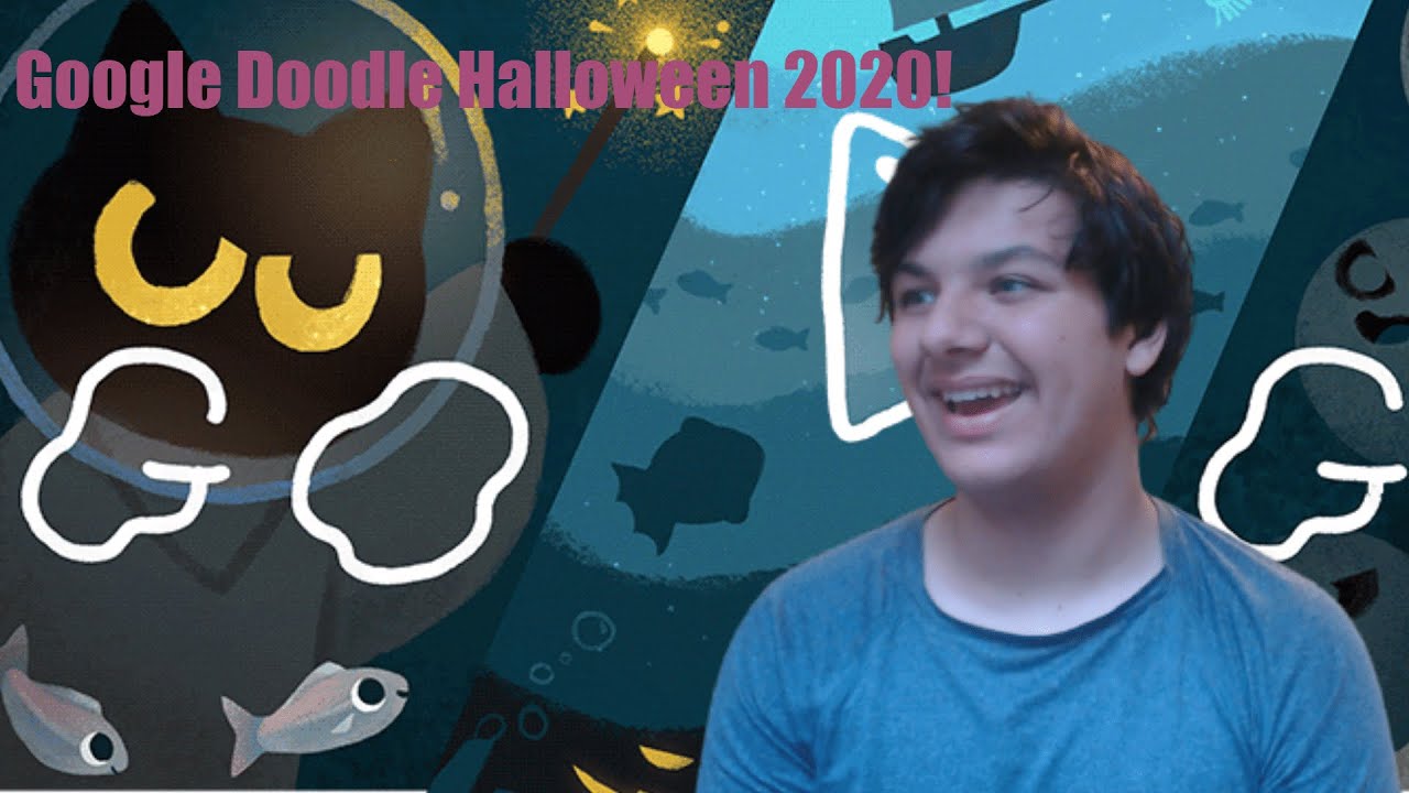 Playing Google Doodle Halloween 2020 (Underwater) - YouTube