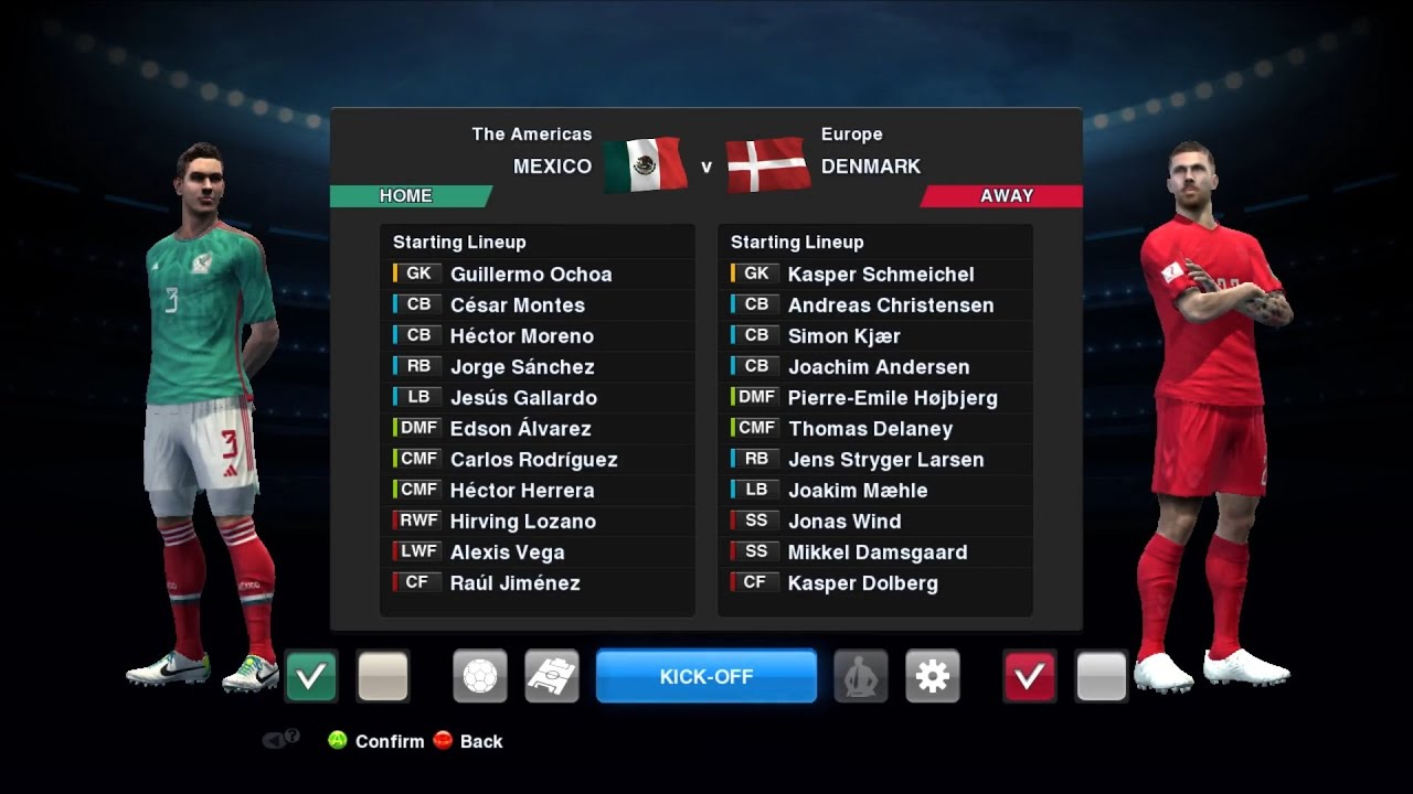 Mexico vs Denmark - YouTube
