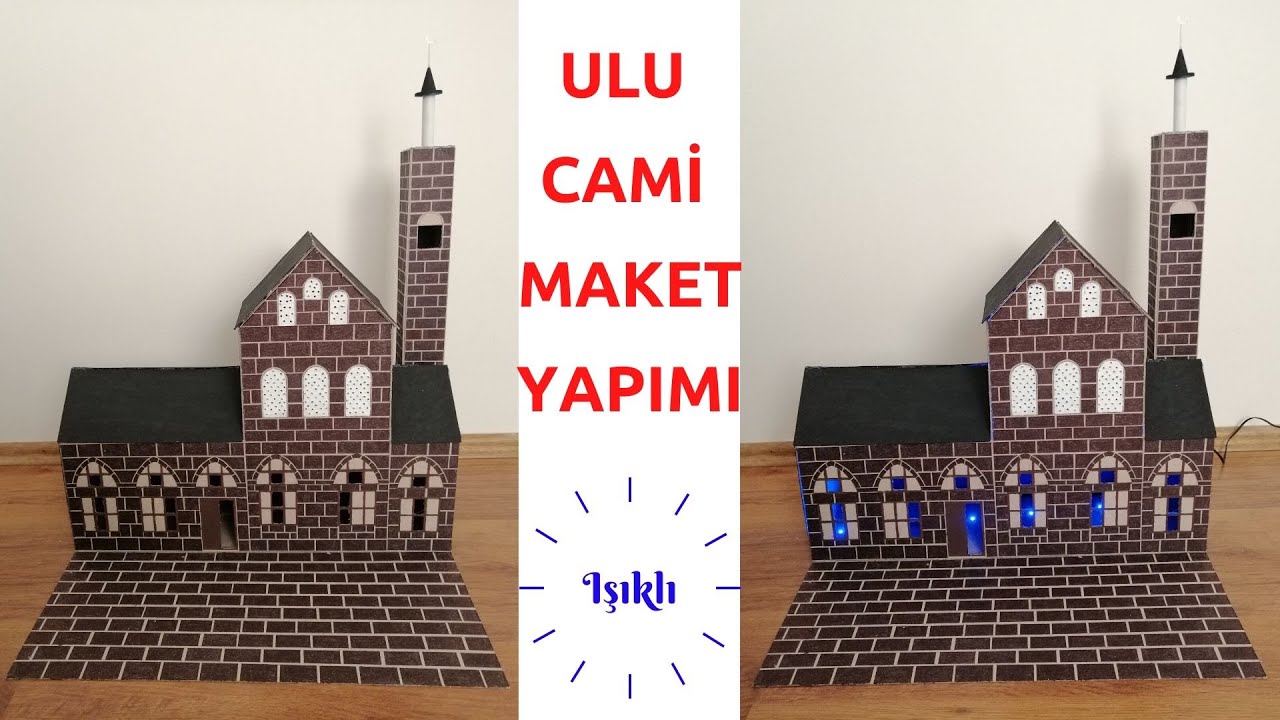 Diyarbakır Ulu Cami Maket Yapımı - Great Mosque Craft of Diyarbakir ...