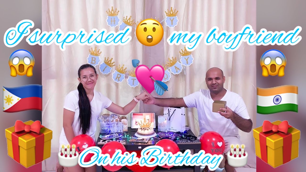 Filipina Indian in Dubai: SURPRISING MY BOYFRIEND ON HIS BIRTHDAY feat ...