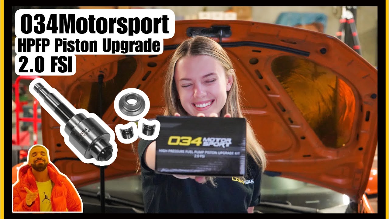 034Motorsport HPFP Piston Upgrade Kit || Install Video || 2.0FSI - YouTube